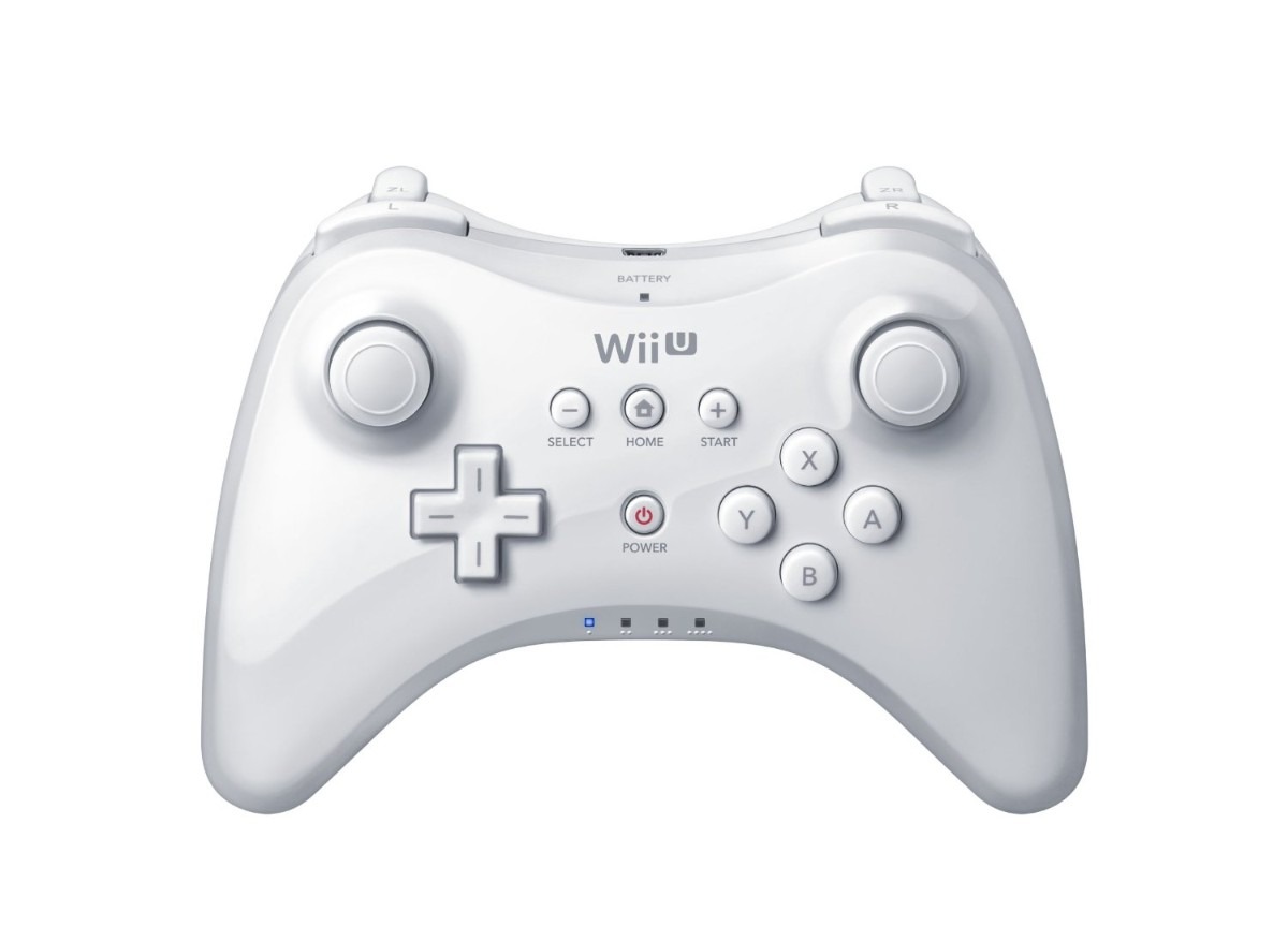 Controle Nintendo Wii U Pro Controller Preto/branco - R$ 249,00 em ...